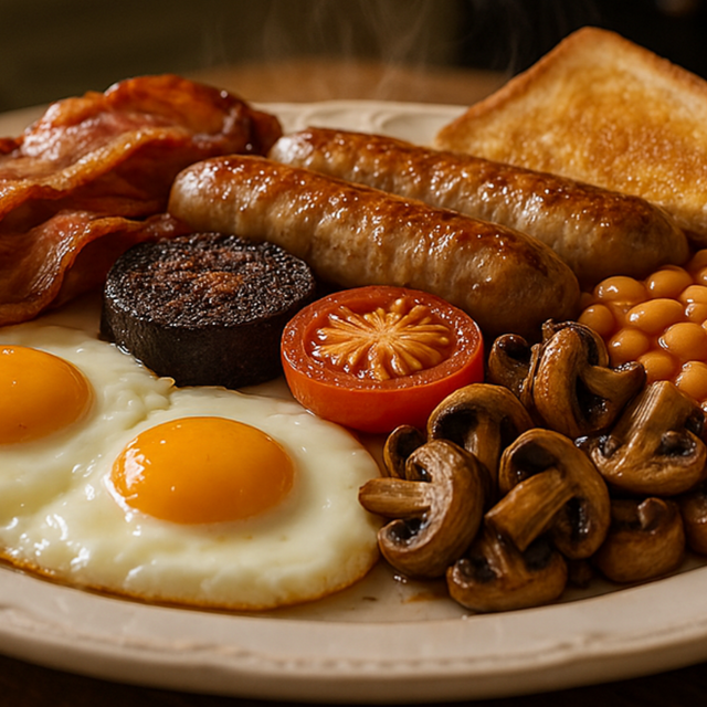 How to make a proper British fry-up for breakfast in the USA – Parker's GBI