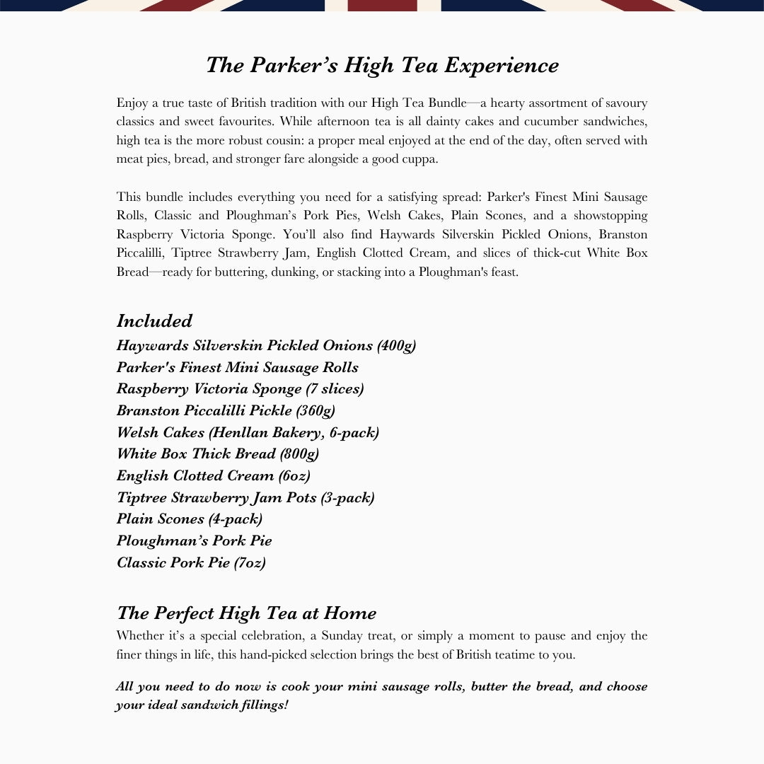 High Tea Bundle – Parker's GBI