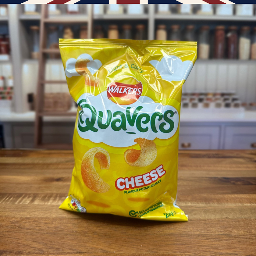 Walkers Quavers Crisps - Parker's British Foods | Direct USA Delivery ...