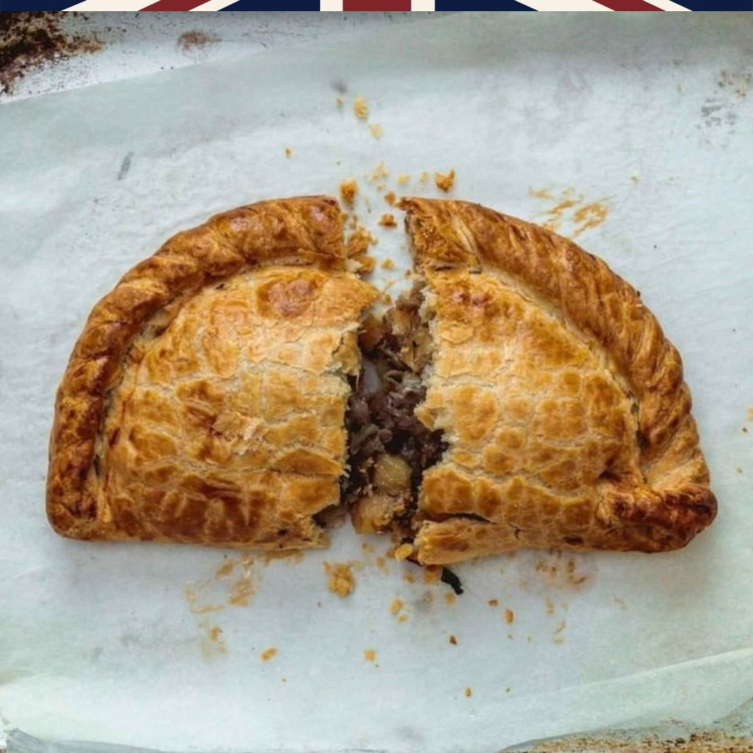 Cornish Pasty - Large Traditional Side-Crimp Parker's British Foods ...